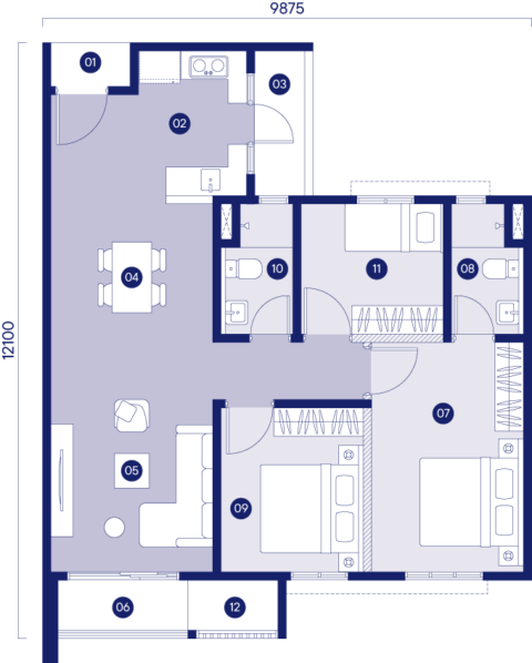 Floor Plans - Tuju - Residences - Retail